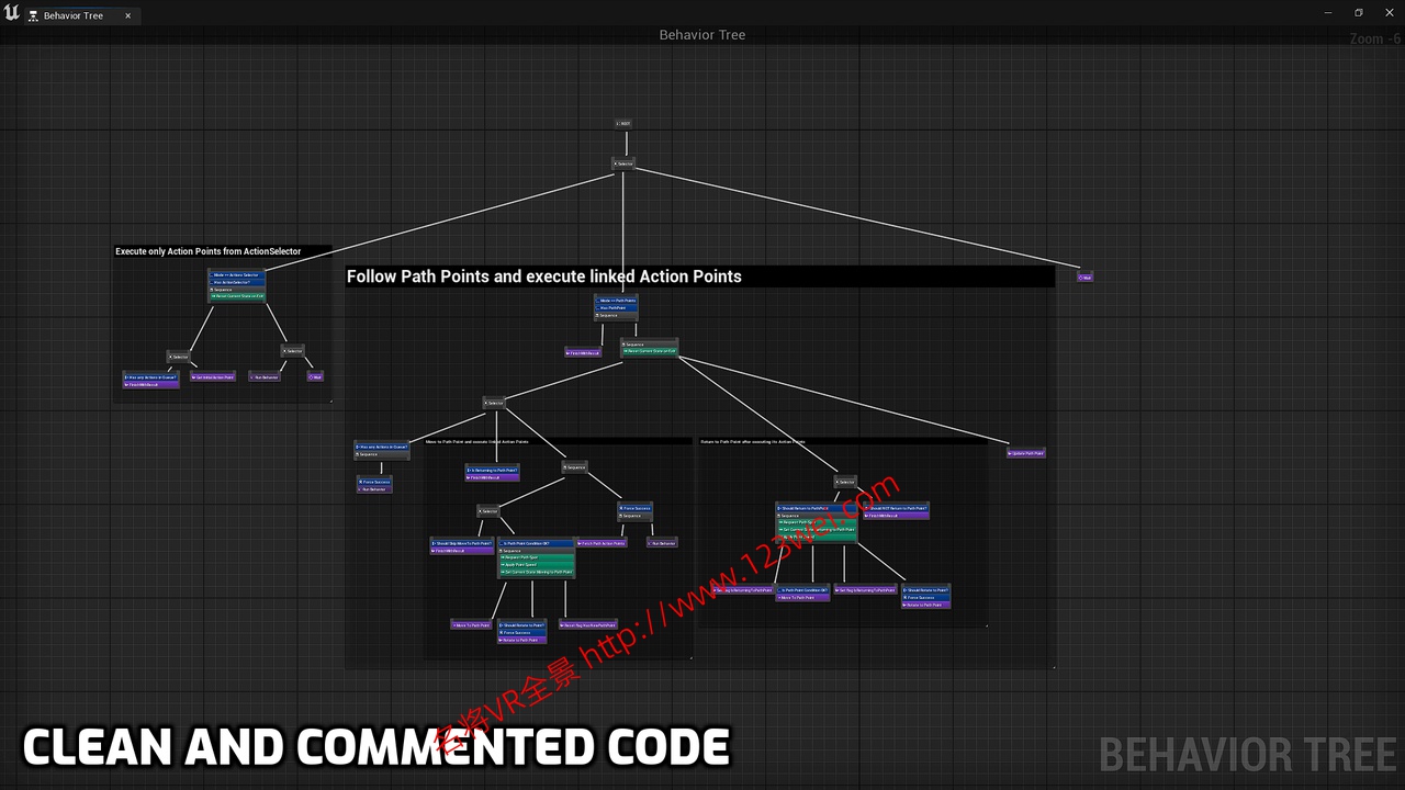 UE5（虚幻引擎5）资源：Dynamic AI System 动态AI系统-VR全景