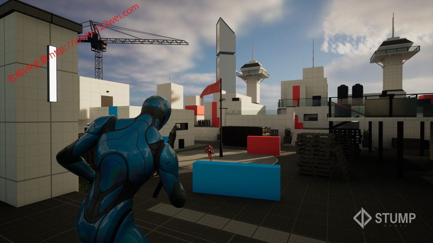 UE5（虚幻引擎5）资源：FPS Multiplayer Template 5 FPS游戏模板-VR全景